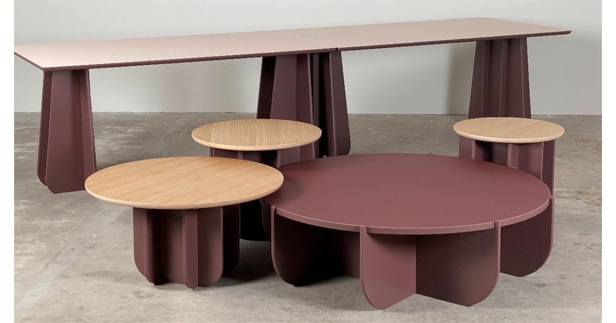The Funghi Table Family, pedestal tables with character | EPD ...