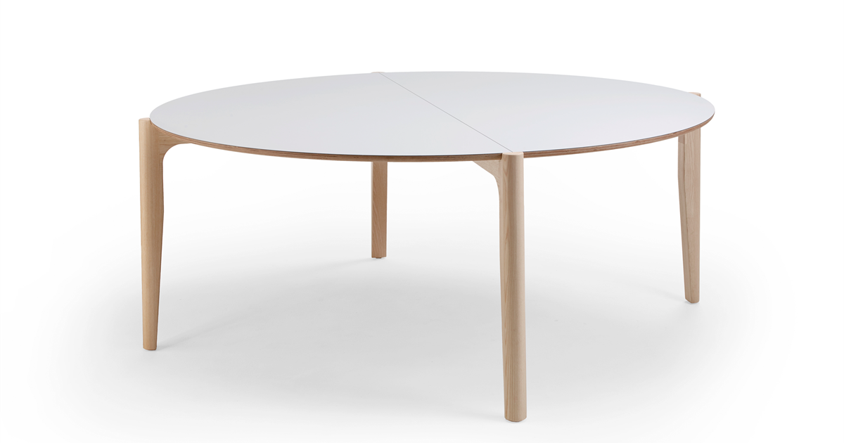 Oas Big - stora, runda och fina träbord | Lundbergs Möbler®