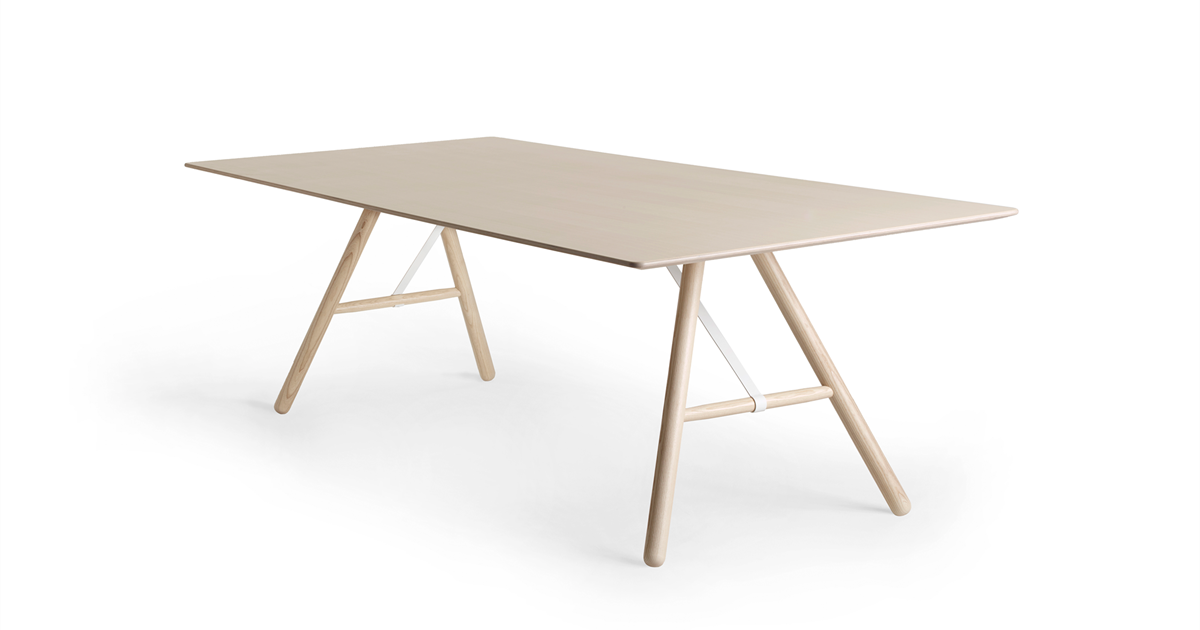 Wooden table Stay - Scandinavian dining table, conference table and ...